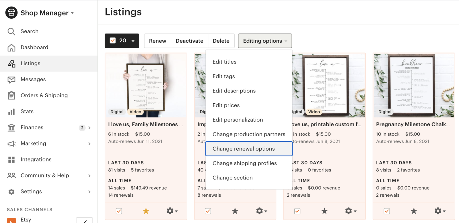 4 Reasons your Etsy Views may be down and what to do about it ...